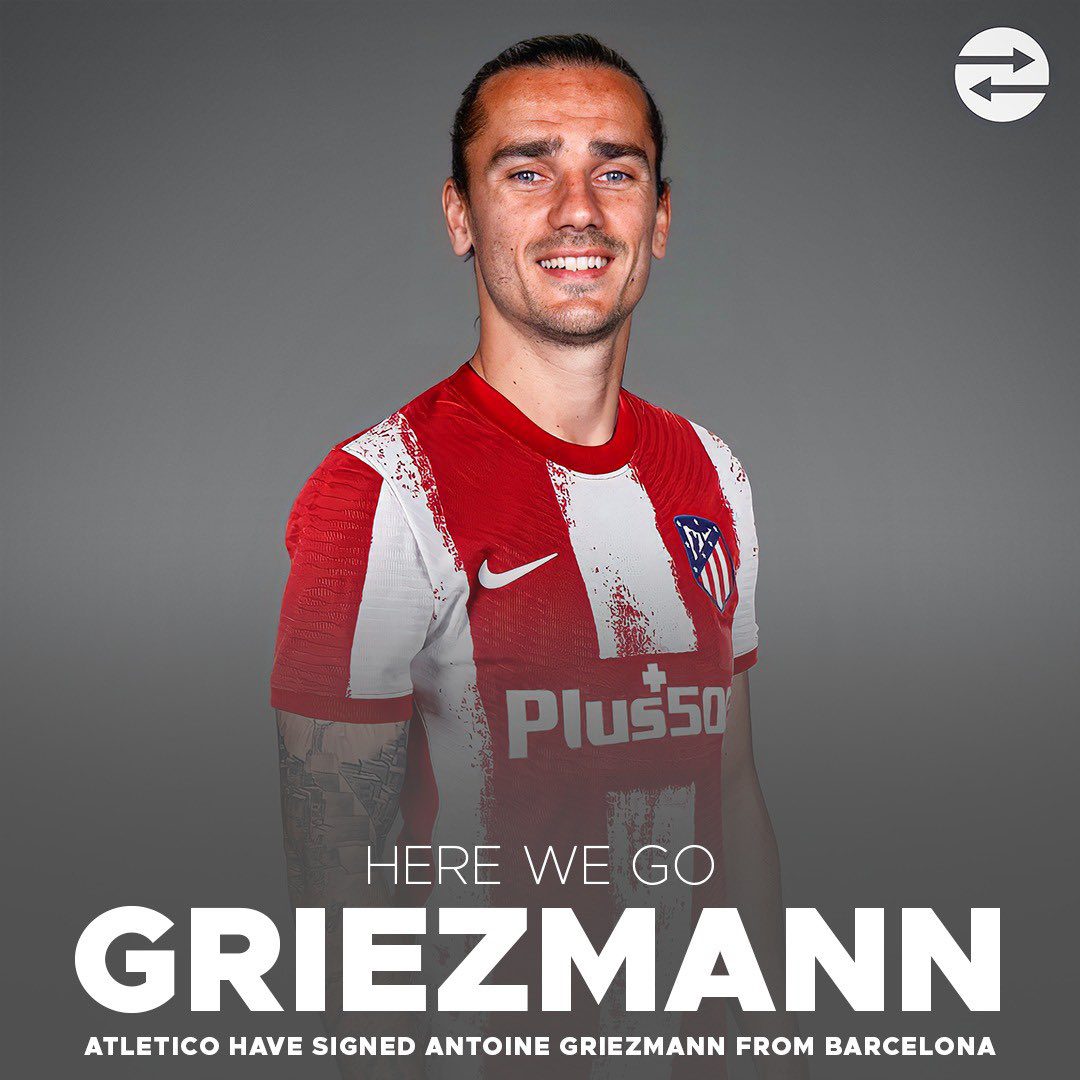 Antoine Griezmann wypożyczony z Barcelony do Atletico Madryt. - Silesion.PL