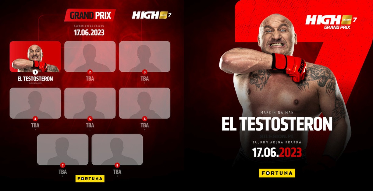 Marcin Najman pierwszym uczestnikiem HIGH League Grand Prix - Silesion.PL