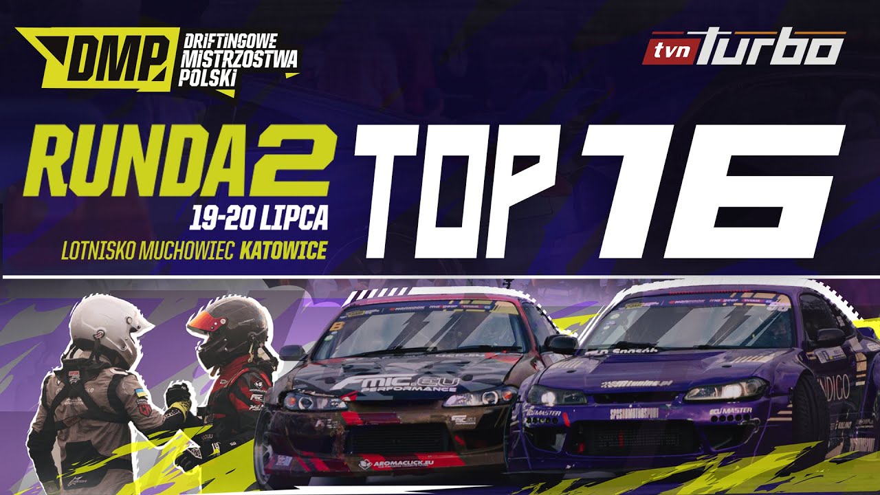 Transmisja na żywo: Driftingowe Mistrzostwa Polski 2025 w Katowicach - Silesion.PL